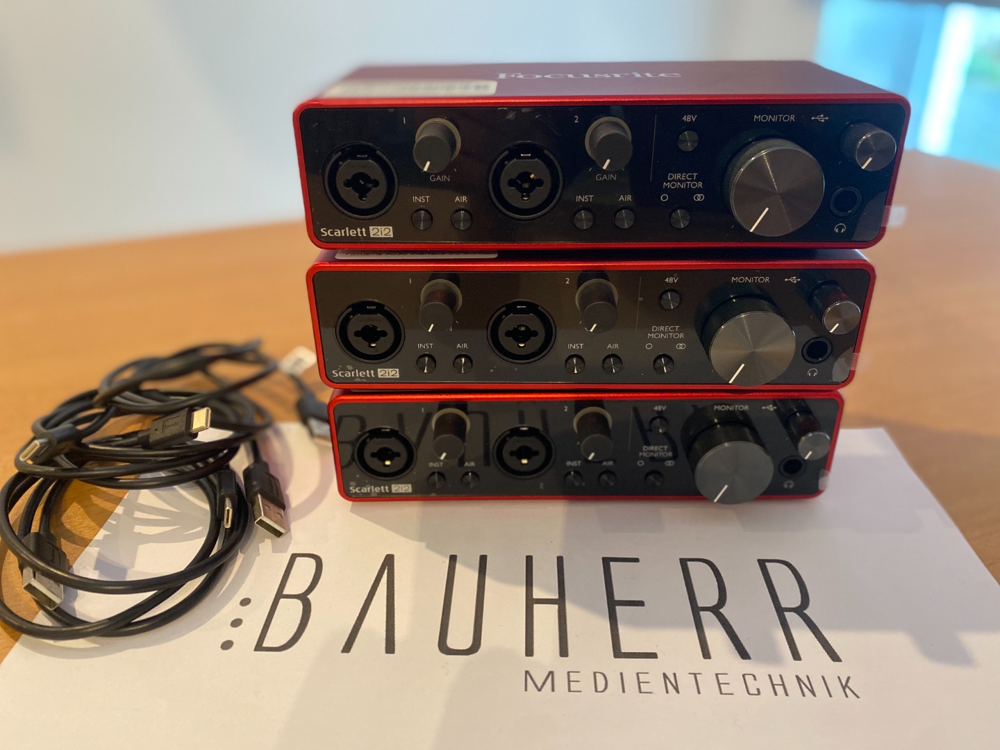 Focusrite Scarlett 2i2 | 100 EUR - Gebrauchte-Veranstaltungstechnik.de ...